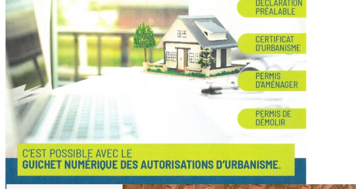 GUICHET NUMÉRIQUE DES AUTORISATIONS D'URBANISME